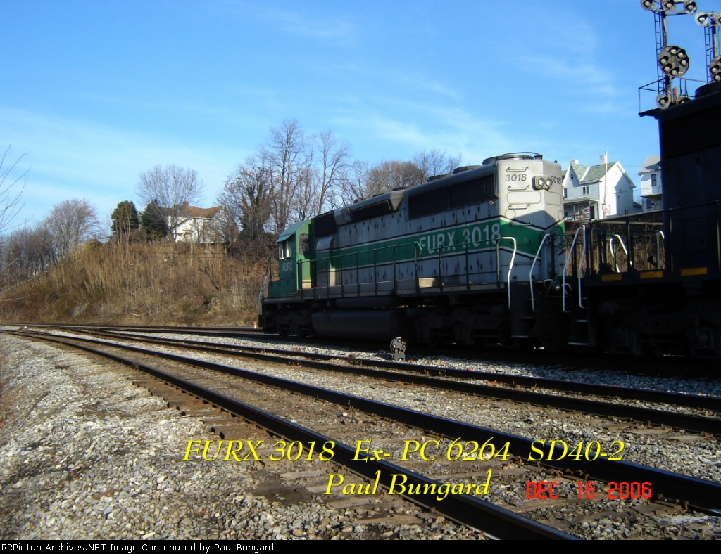 FURX 3018 Ex- PC 6264 SD40-2 12/16/2006